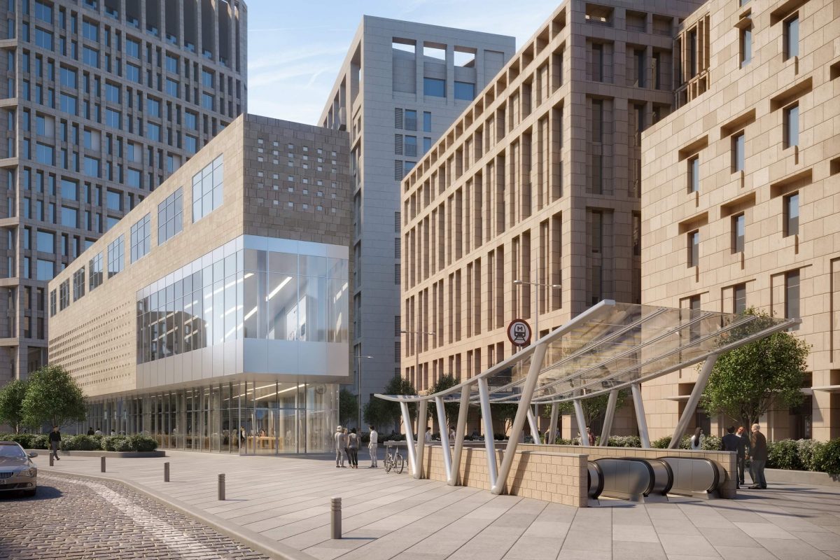 Render Agency in Qatar: Cg Exterior Visualization For Msheireb Downtown ...