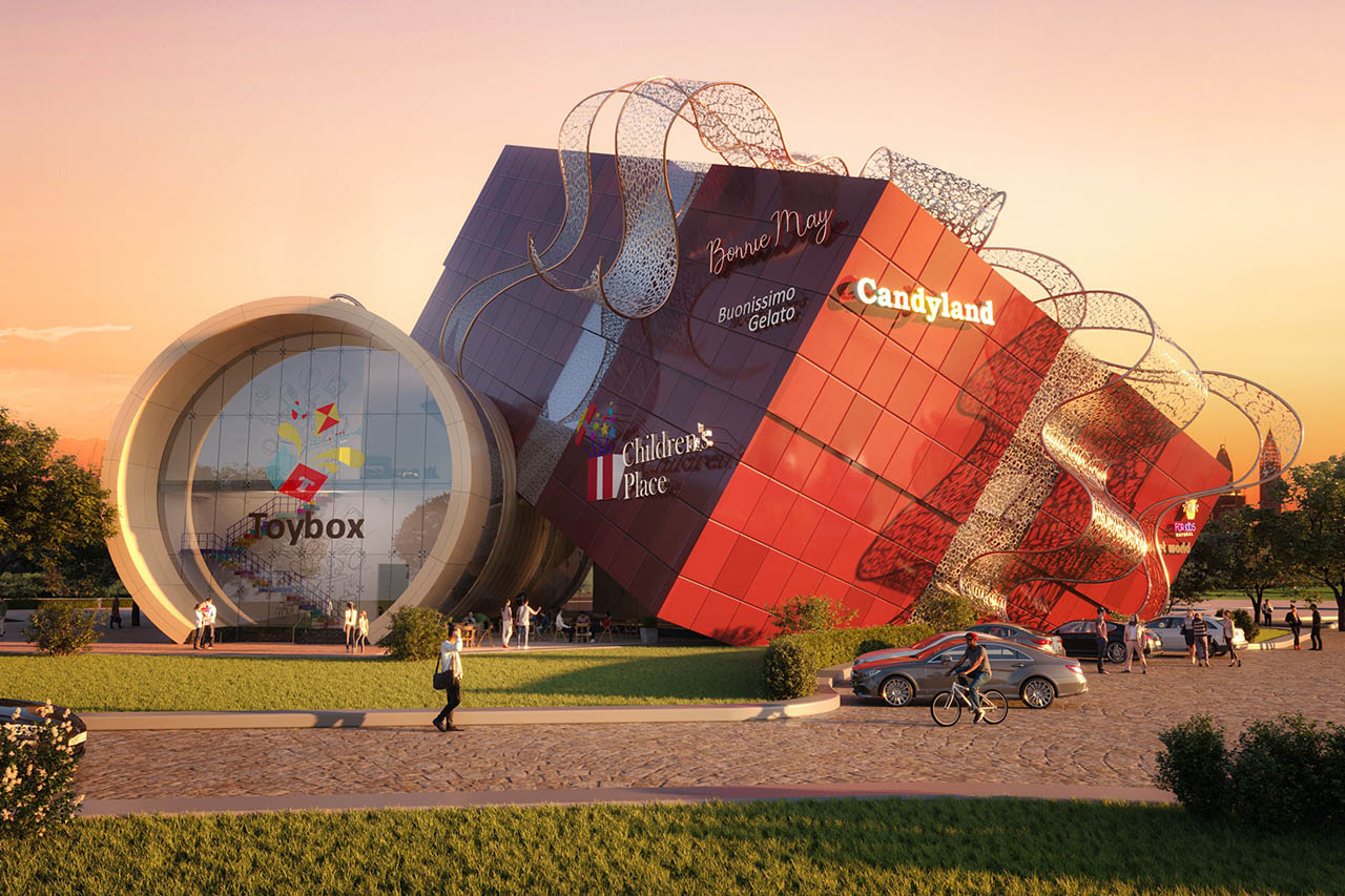 3d rendering agency in Qatar: Architectural photorealistic renderings