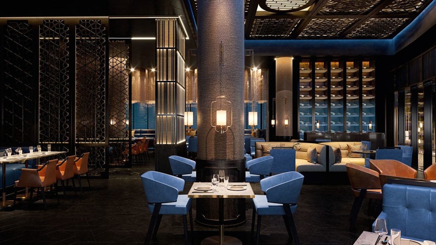 Restaurant Design,3D Interior Rendering