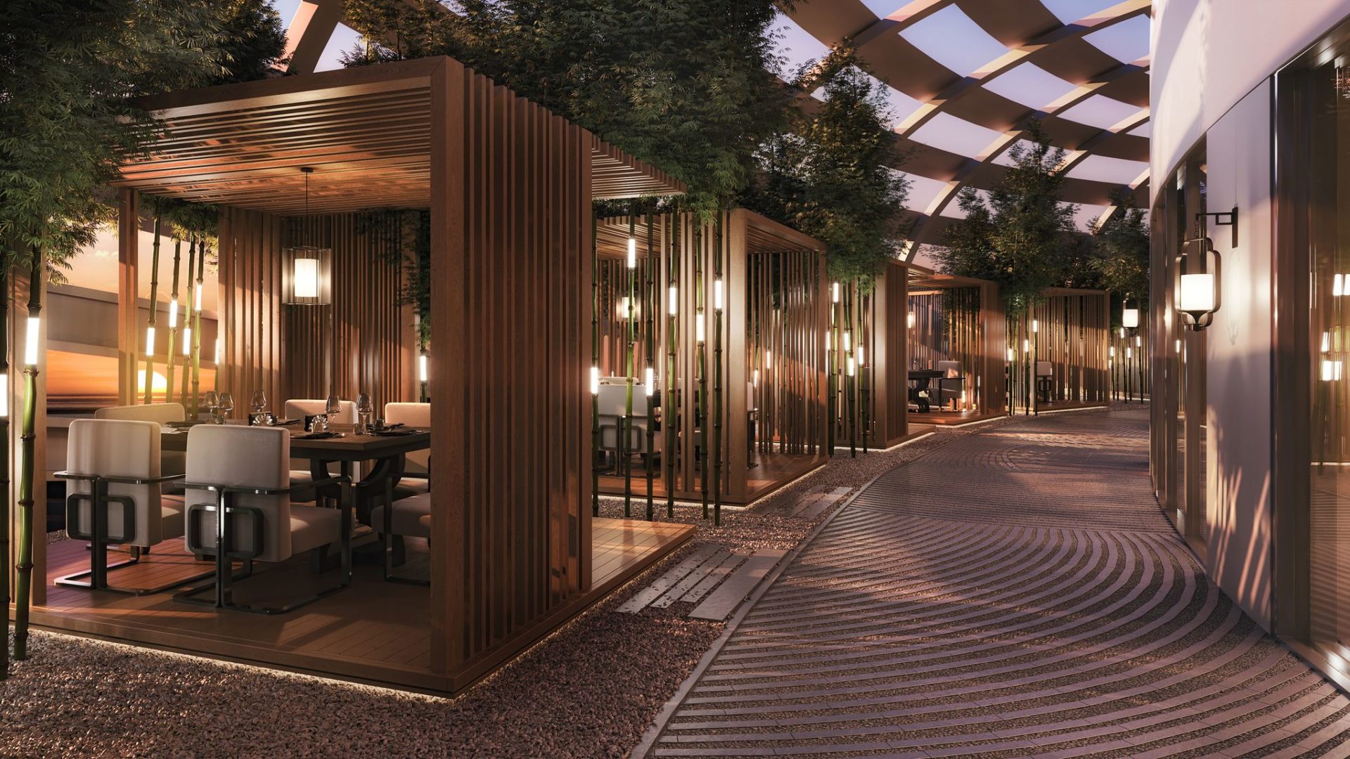 Restaurant Design,3D Interior Rendering