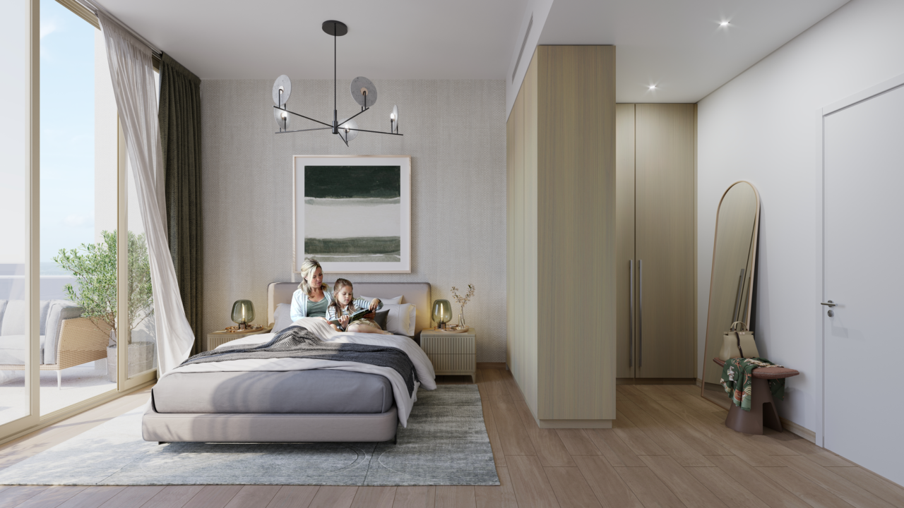 Sophisticated Apartment,3D Interior Rendering