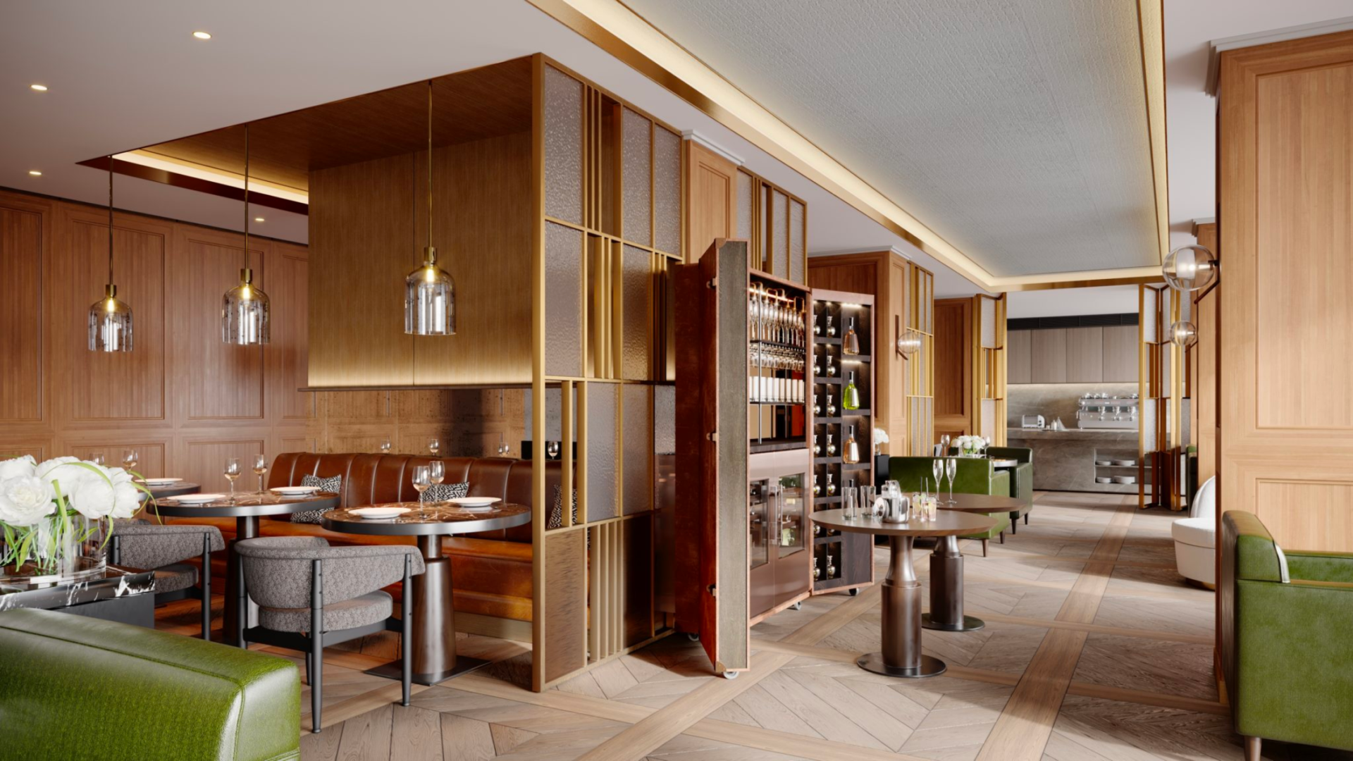 3D Restaurant Rendering | Stunning Restaurant Designs