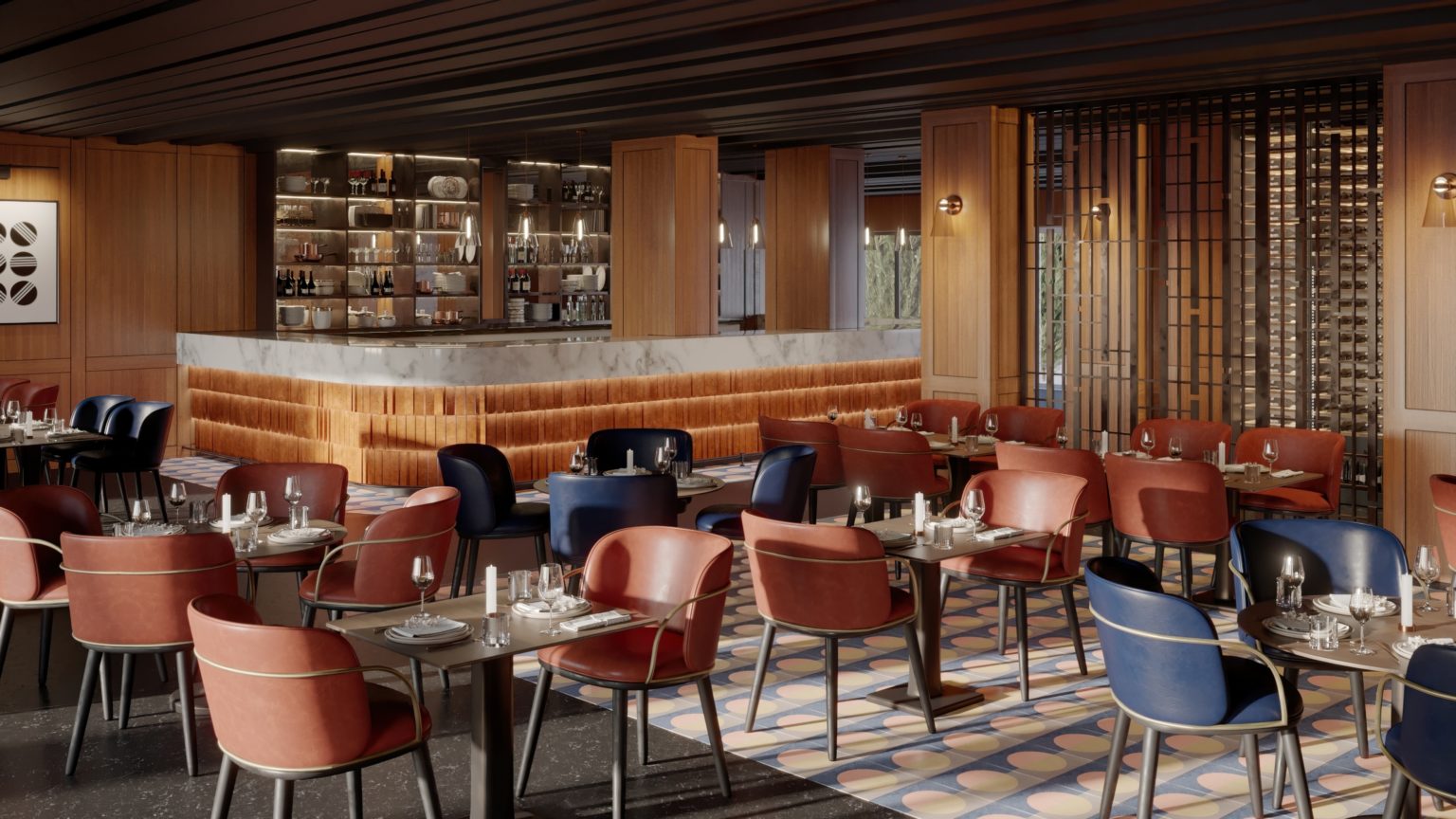 3D Restaurant Rendering | Stunning Restaurant Designs