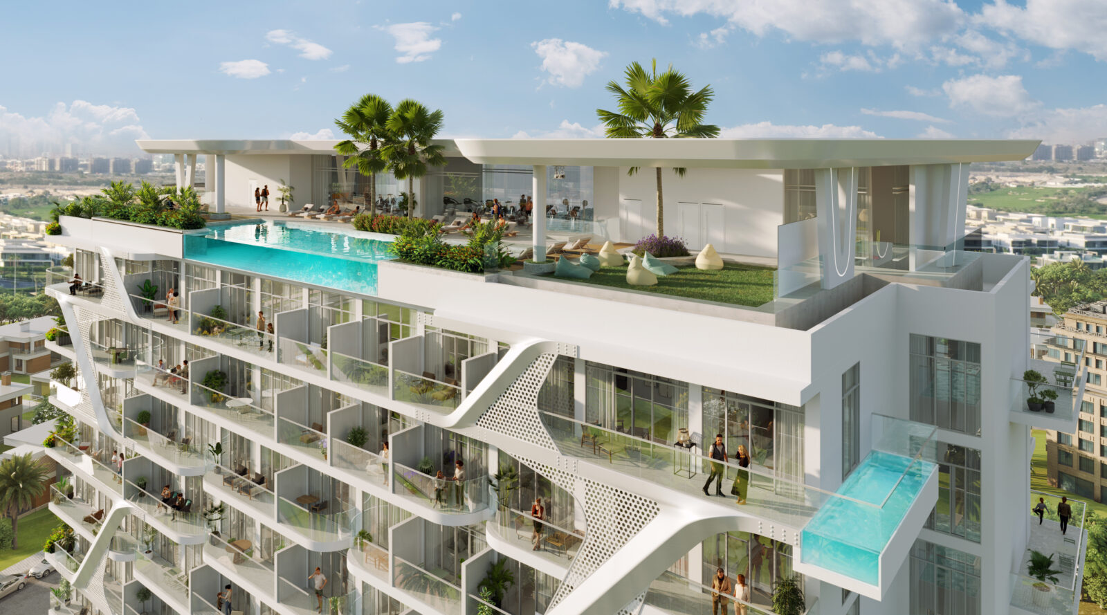 3D Architectural Visualization for a Dubai Residential Property
