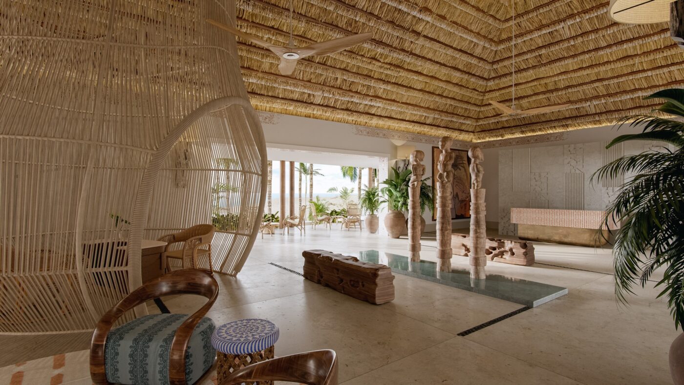 Luxurious 3D Interior CGI for a Five-Star Hotel in Cancun