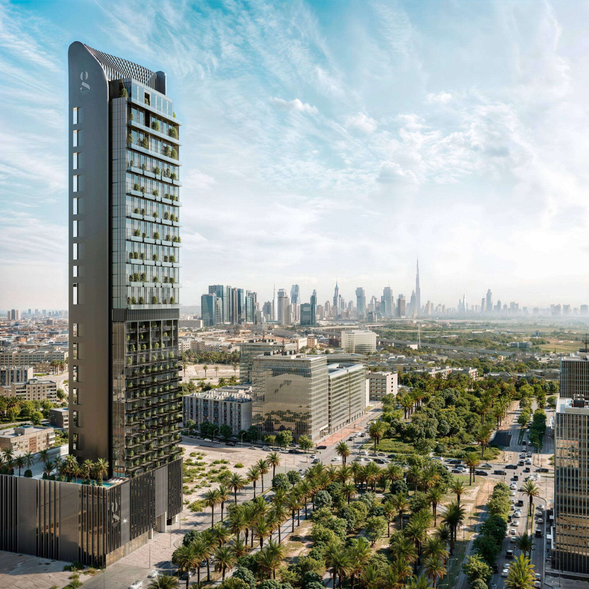 3D Renderings for JVC Dubai Skyscraper | Render Atelier