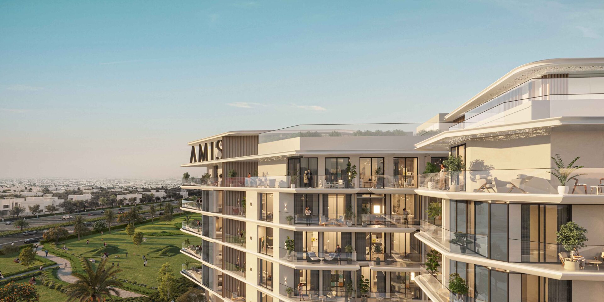 Woodland Terraces Exteriors, 3D Architectural Rendering