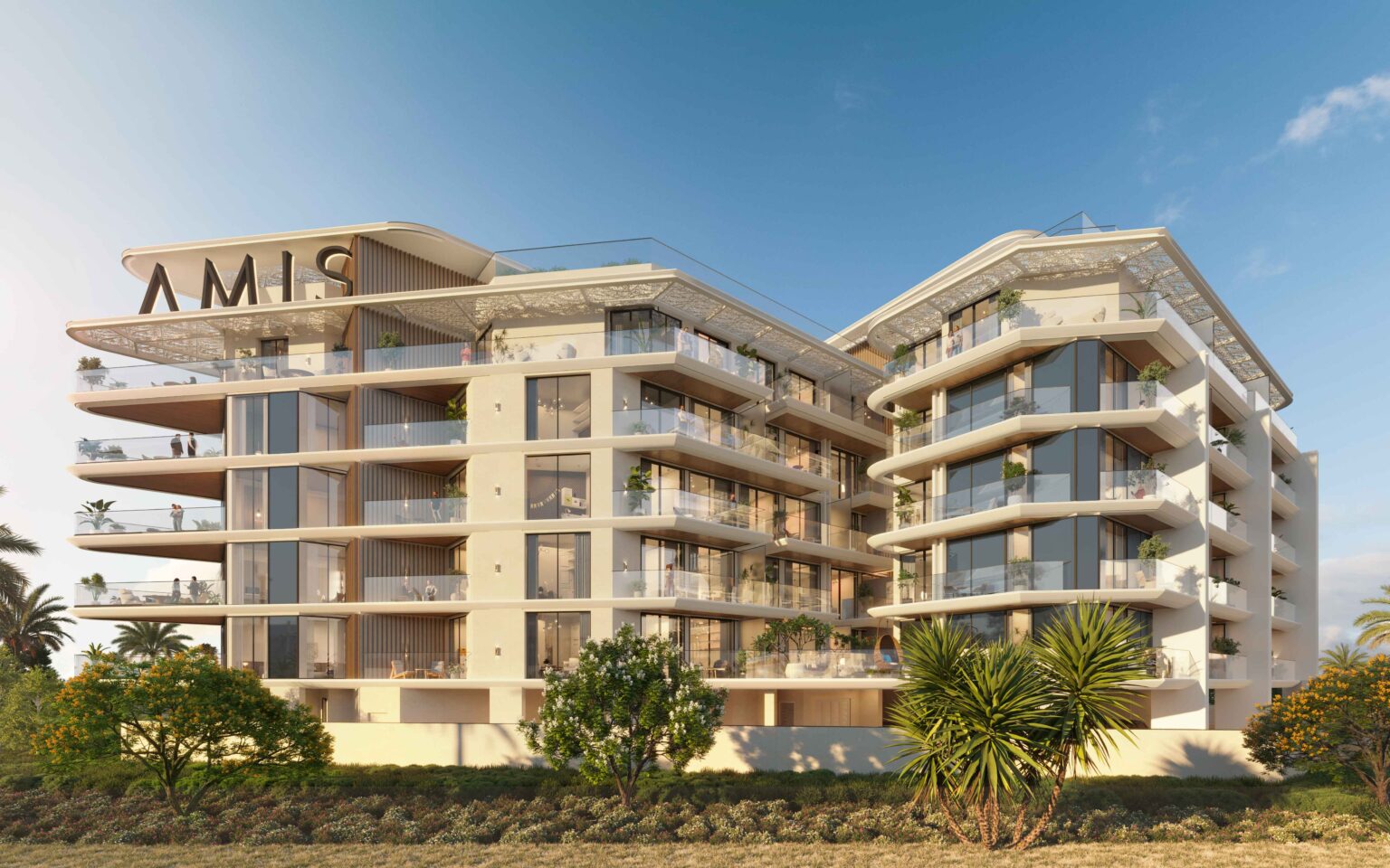 Woodland Terraces Exteriors, 3D Architectural Rendering