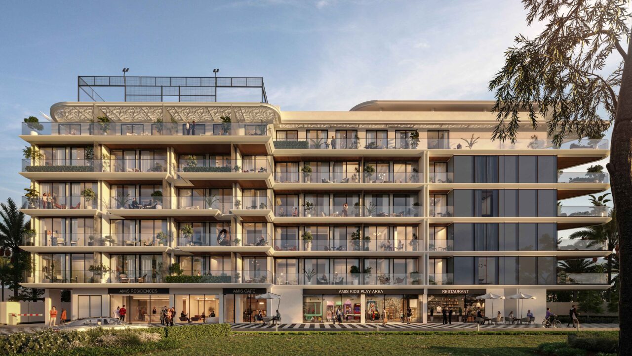 Woodland Terraces Exteriors, 3D Architectural Rendering