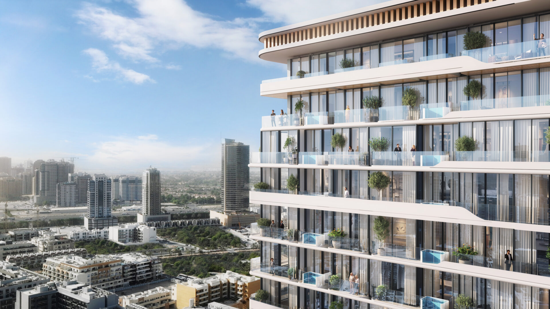 Redefining Elegance – 3D Exterior Visualization of Meteora Residences